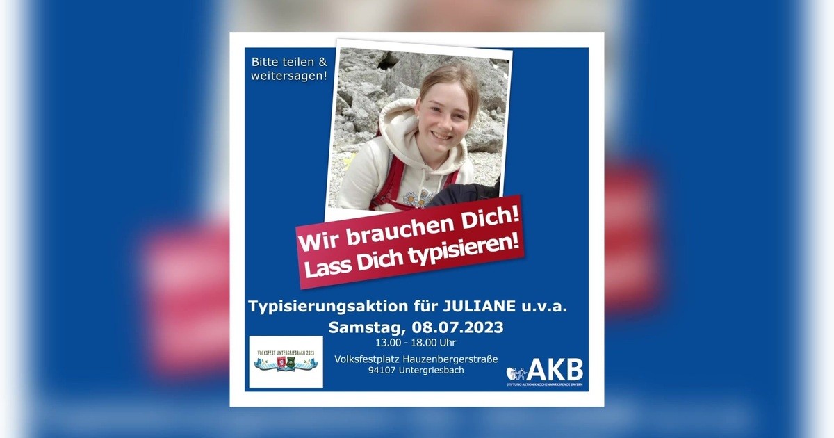 Typisierungsaktion | LFV Bayern